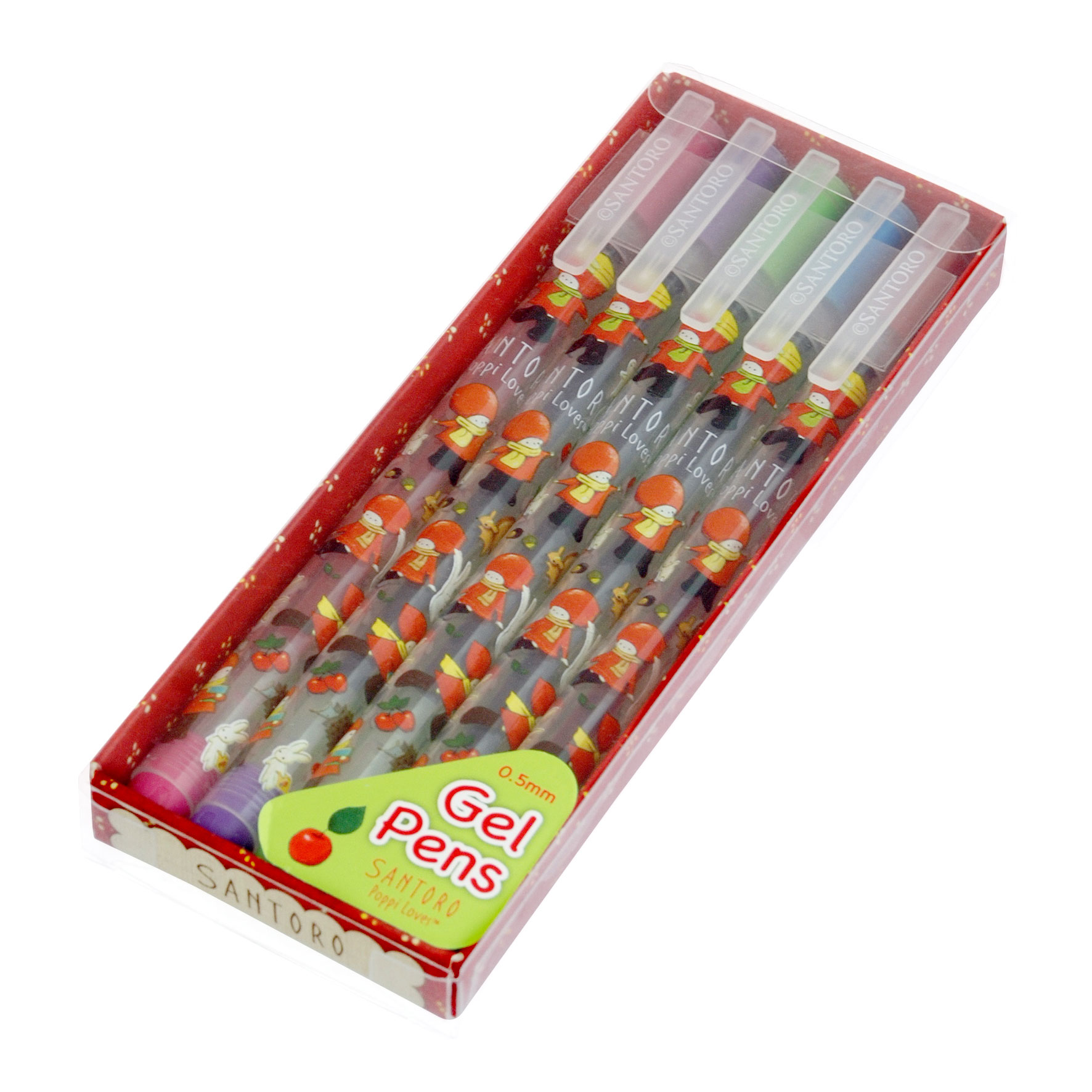 Magrudy.com - Santoro Poppi Loves Gel Pen Set ‬