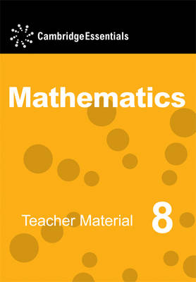 Magrudy.com - Cambridge Essentials Mathematics Year 8 Teacher Material ...