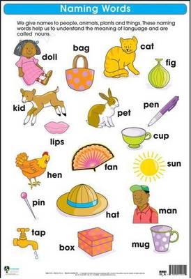 Magrudy.com - Naming words : Wall chart: Foundation phase ‬