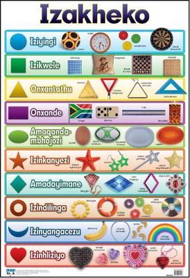 Magrudy.com - Izimo / Shapes: Wall chart: Foundation phase ‬